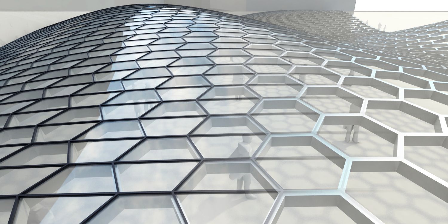 Freeform Honeycomb Structures and Lobel Frames | Caigui Jiang
